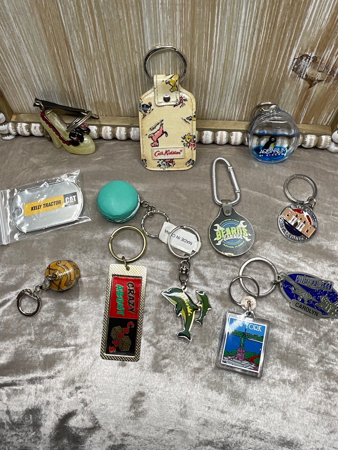 Keychains, Vintage, 1990s Keychains, 90s/80s Key Rings, Nostalgia ...
