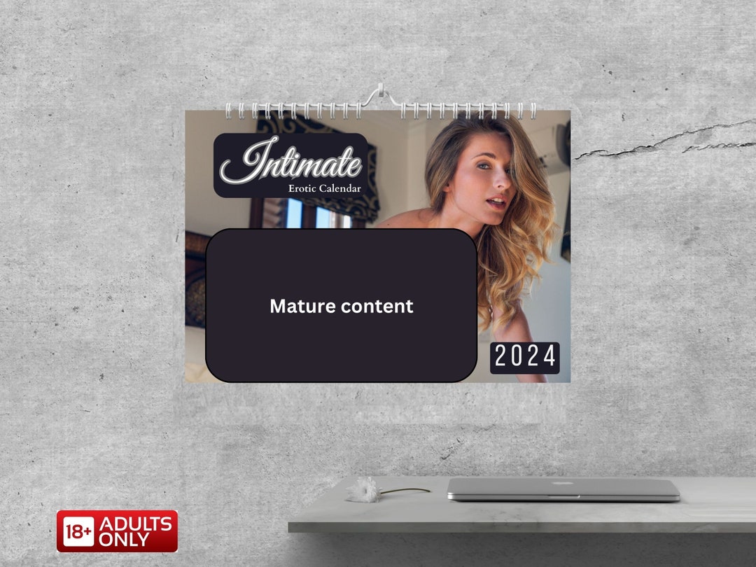 Intimate 2024 Calendario Erótico Fotos Eróticas Desnudas, Modelos Desnudas Disponible en A4, A5 ...