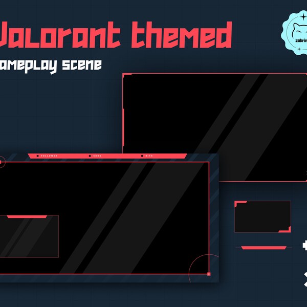 Valorant Stream Overlay - Etsy