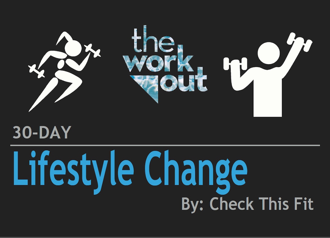 The Ultimate 30 Day Lifestyle Change Workout Program Digital Download ...