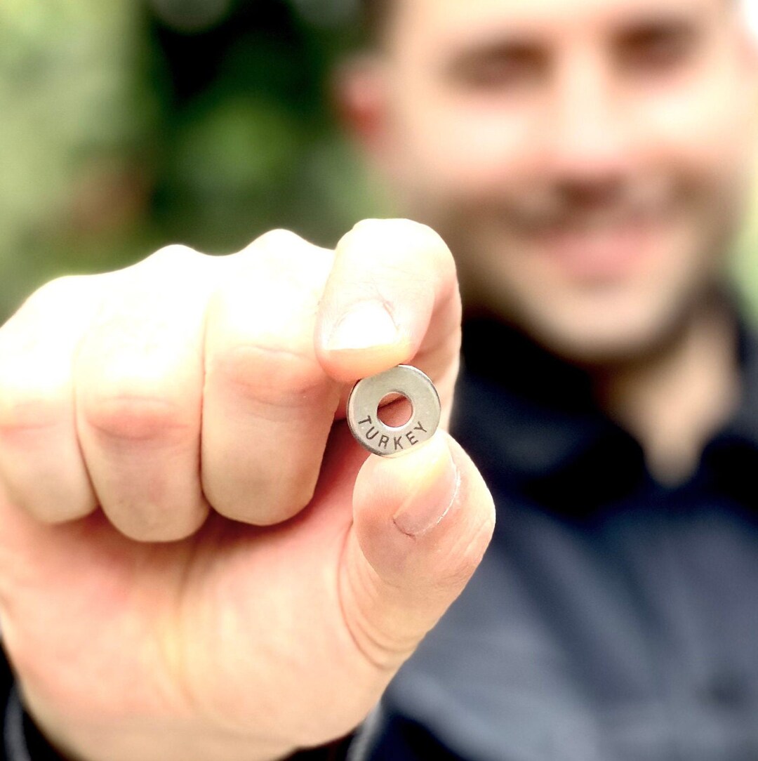 Visited Country Name Token, Personalized Charm, Travel Lover Gift ...