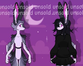 Full Fursona Reference Sheet - Etsy