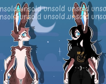 Full Fursona Reference Sheet - Etsy