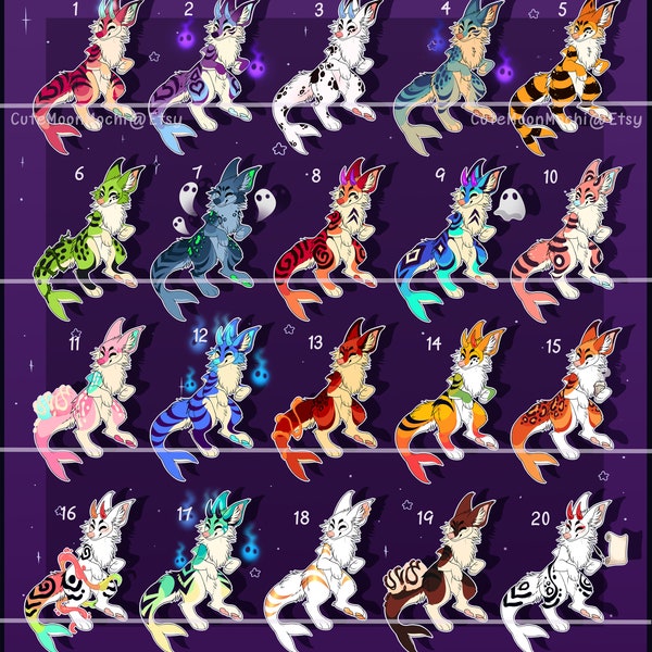 Anthro Furry Fursona - Etsy