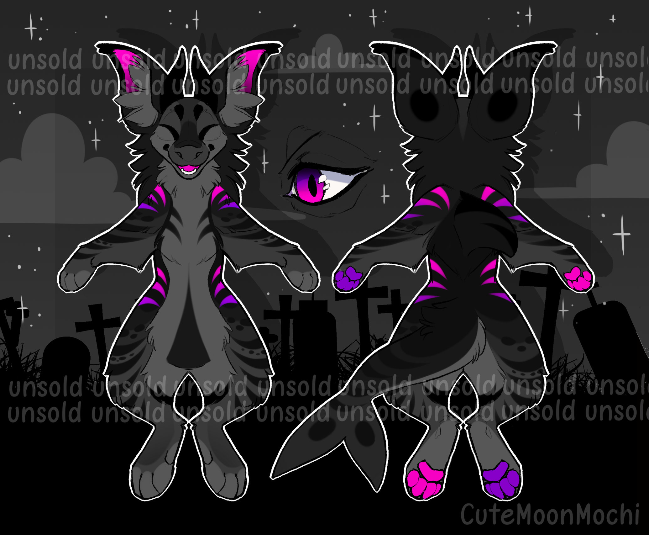 Manokit Fursona Anthro Full Reference Character Design Furry - Etsy