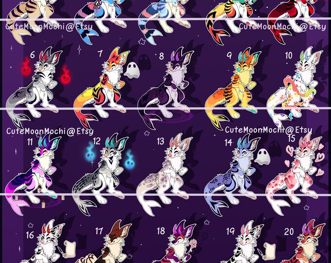 Manokit Fursona Anthro Chibi Character Design Furry Adopt Adoptable Oc ...