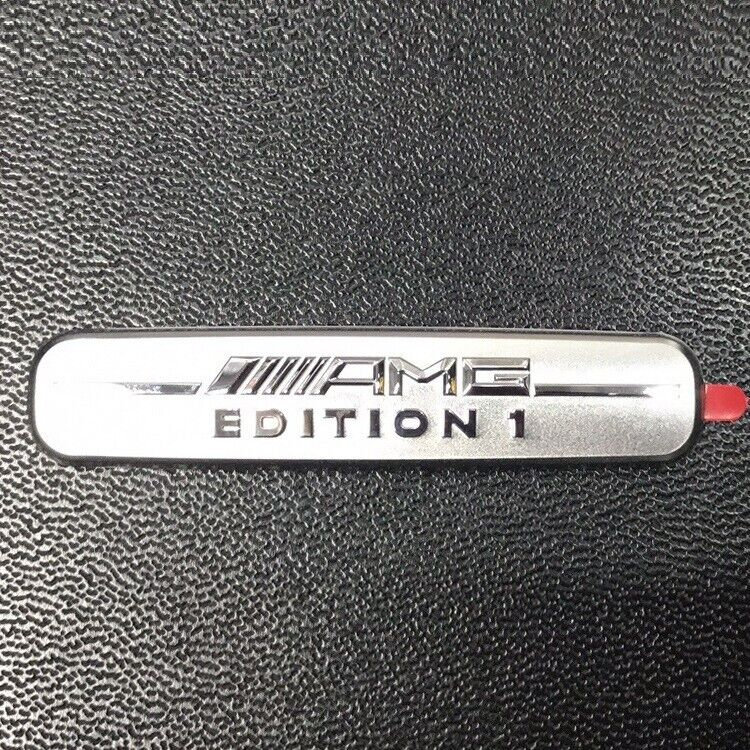 3d Chrome Amg Badge Interior Dash Sticker Decal Car Emblem Edition 1 - Etsy