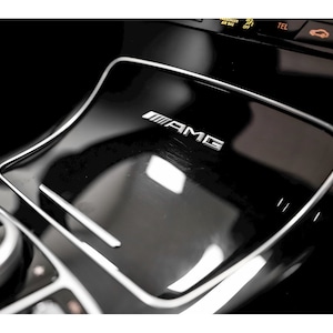3d Chrome Amg Badge Interior Dash Sticker Decal Car Emblem for Race ...