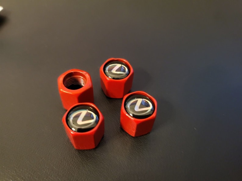 Lexus Emblem Valve Stem Caps: Hex, Stainless Alloy, Waterproof - Etsy
