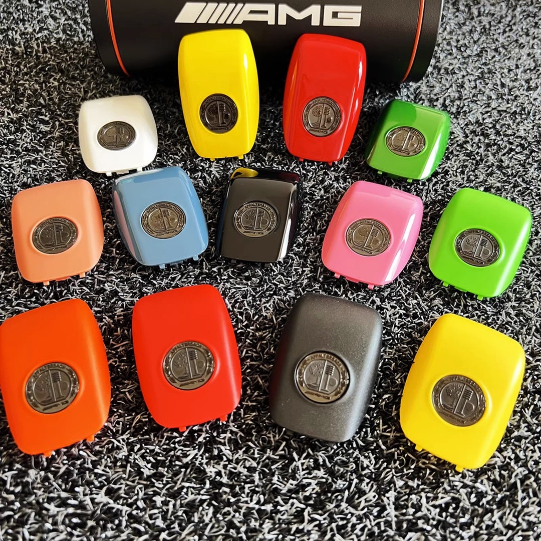 Oem Key Fob Amg Cover Replacement Parts for Mercedes New Version Key - Etsy