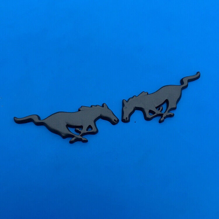 Mustang Pony Front Emblem Chrome Ford Licensed New 2015-22 Tri Color ...