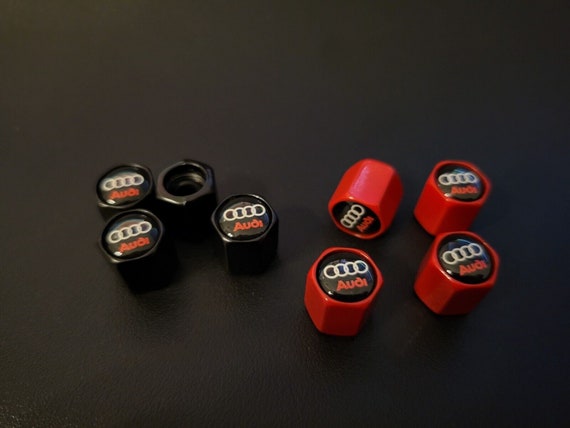 Audi Valve Stem Caps Emblem Wheel Tire Cap A3 A4 A5 A6 Q3 Q5 - Etsy