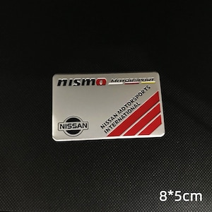 Nissan Nismo Metal Badge Sticker Emblem 4 Styles 1 Pc per Order - Etsy