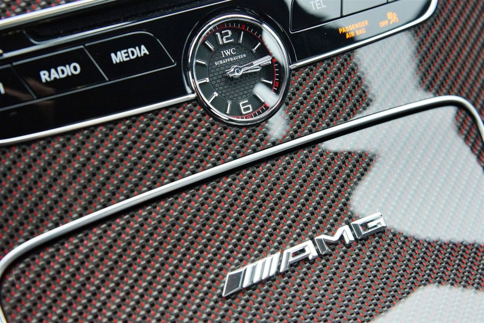 3d Chrome Amg Badge Interior Dash Sticker Decal Car Emblem for Race ...
