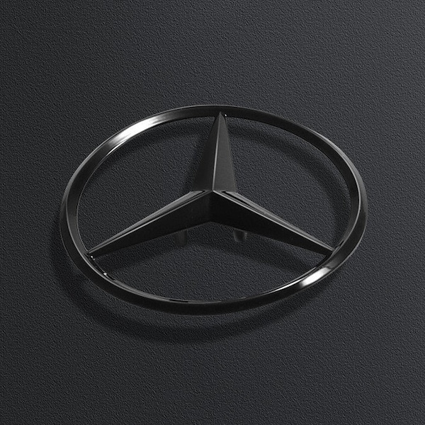 Mercedes Rear Trunk Emblem - Etsy