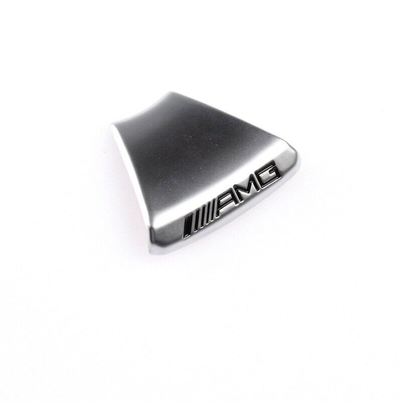 Metal Amg Logo Steering Wheel Emblem Decal Trim Emblem for Mercedes ...