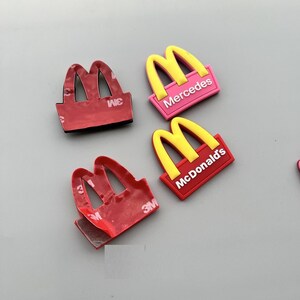 3d Amg Mcdonald's Logo Sticker Car Bmw for Mercedes Mpower Mperformance ...