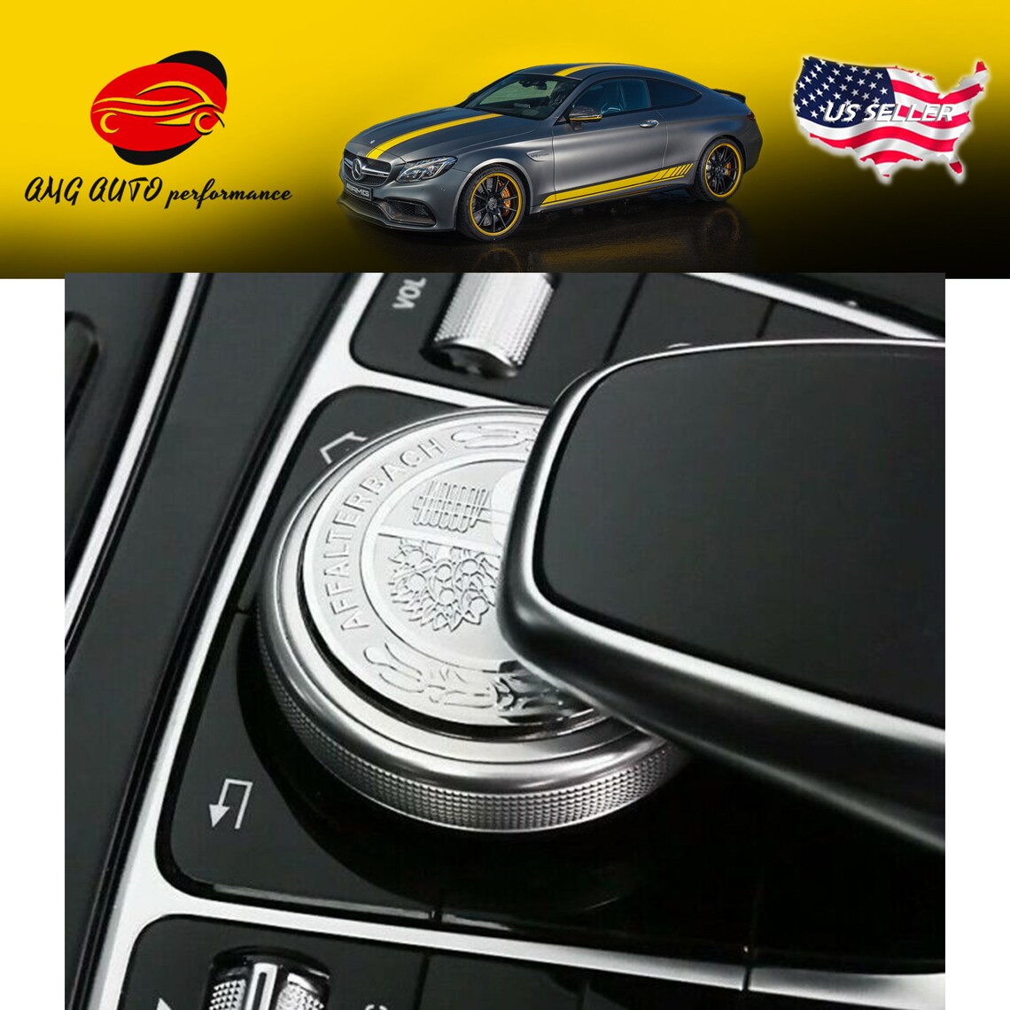 3d Mercedes Amg Emblem Tree Logo Sticker Gold Metal Multimedia - Etsy