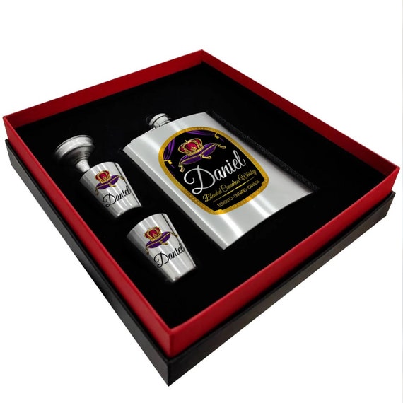 Crown Royal Flask Gift Set