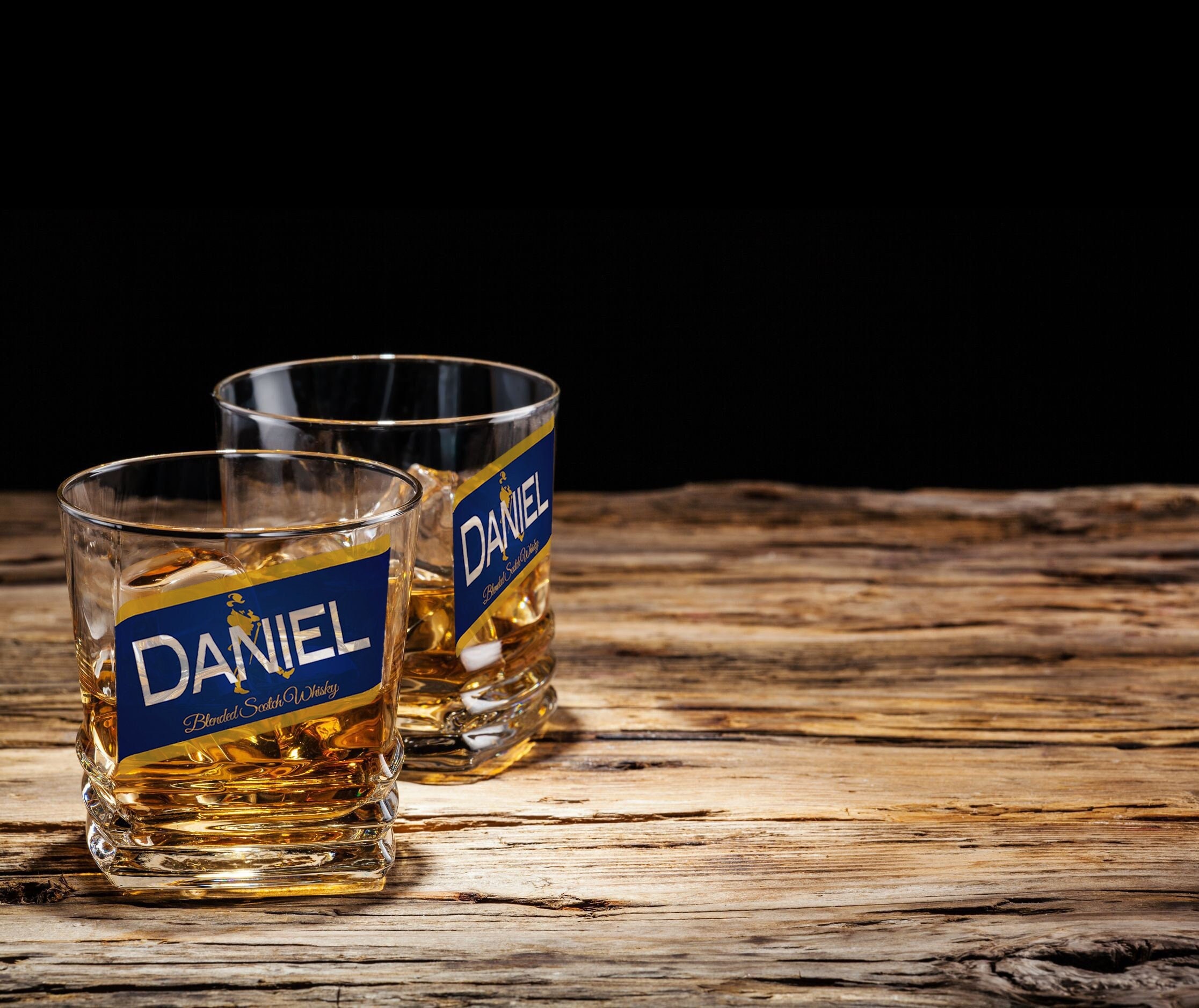 Personalized Blue Label Whiskey Glass Set, Customized Blue Label ...
