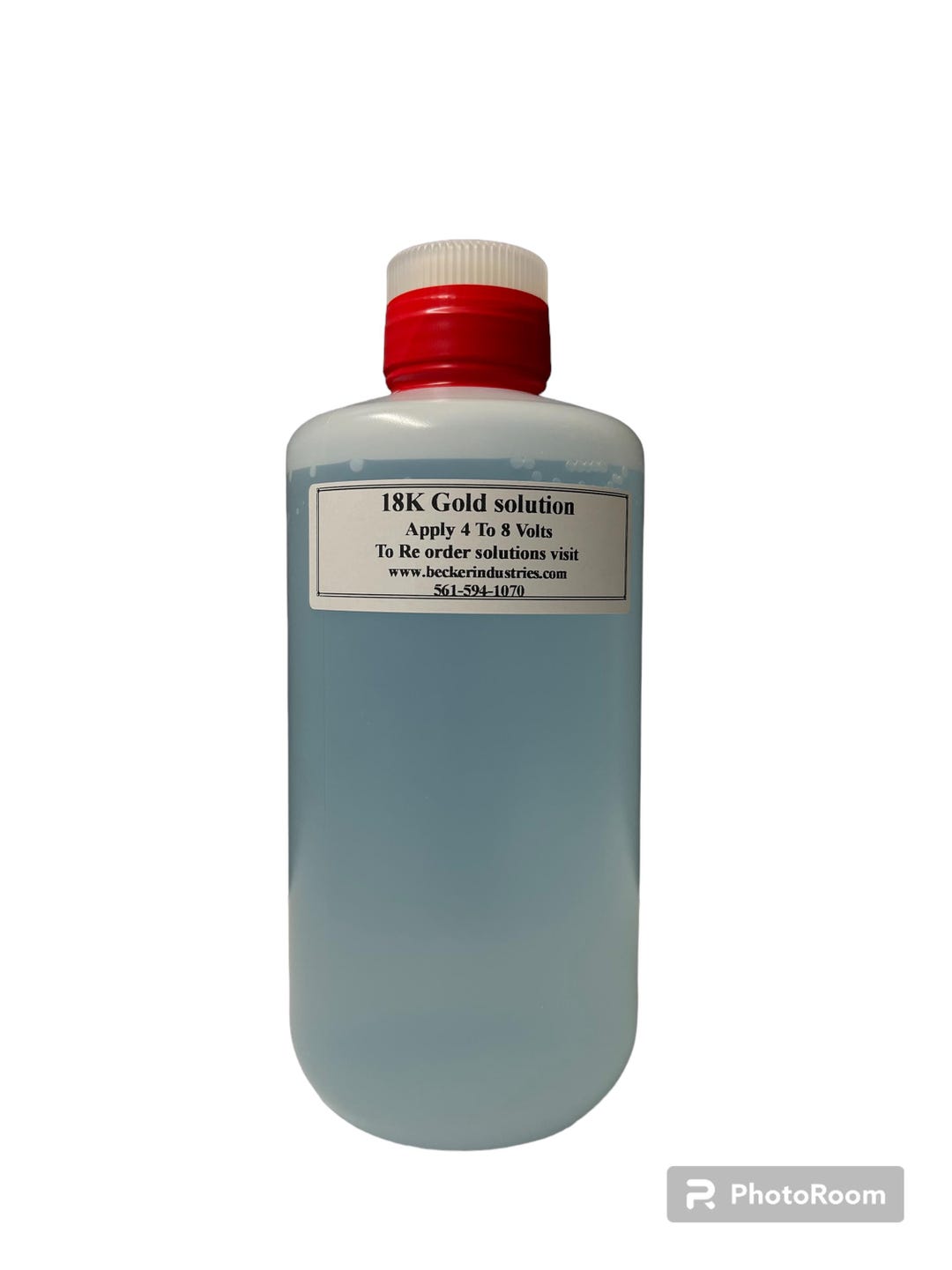 4oz 18K Gold Electroplating Solution: Industrial Grade, 18K Gold ...