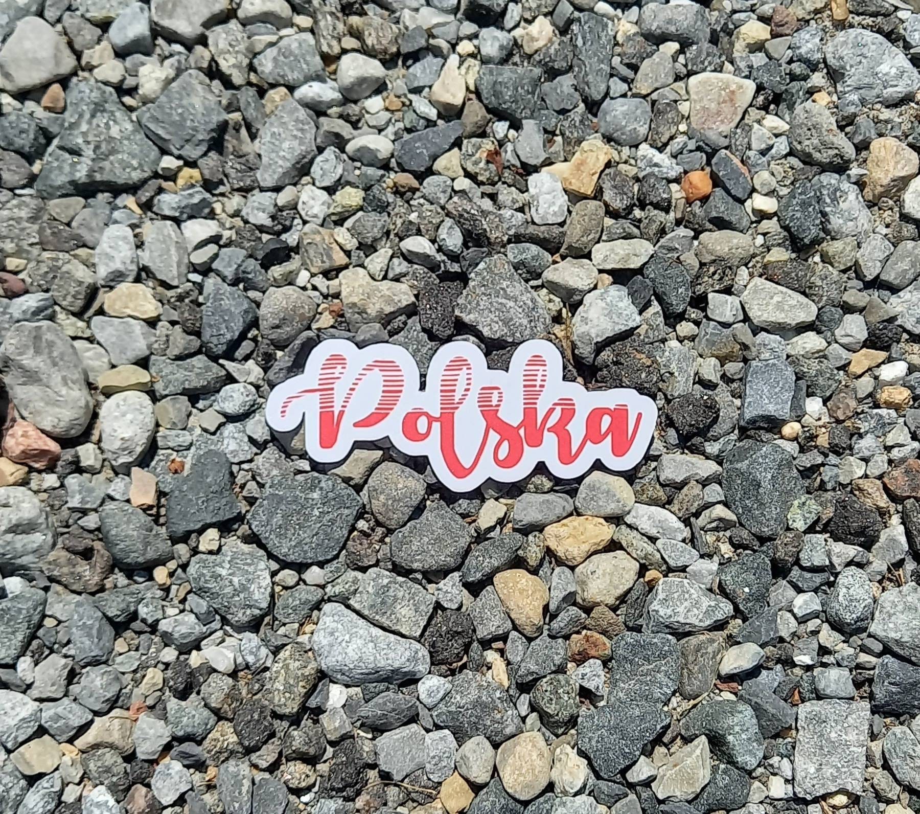 Polska Sticker - Red & White - Poland - Polish Sticker - Water ...