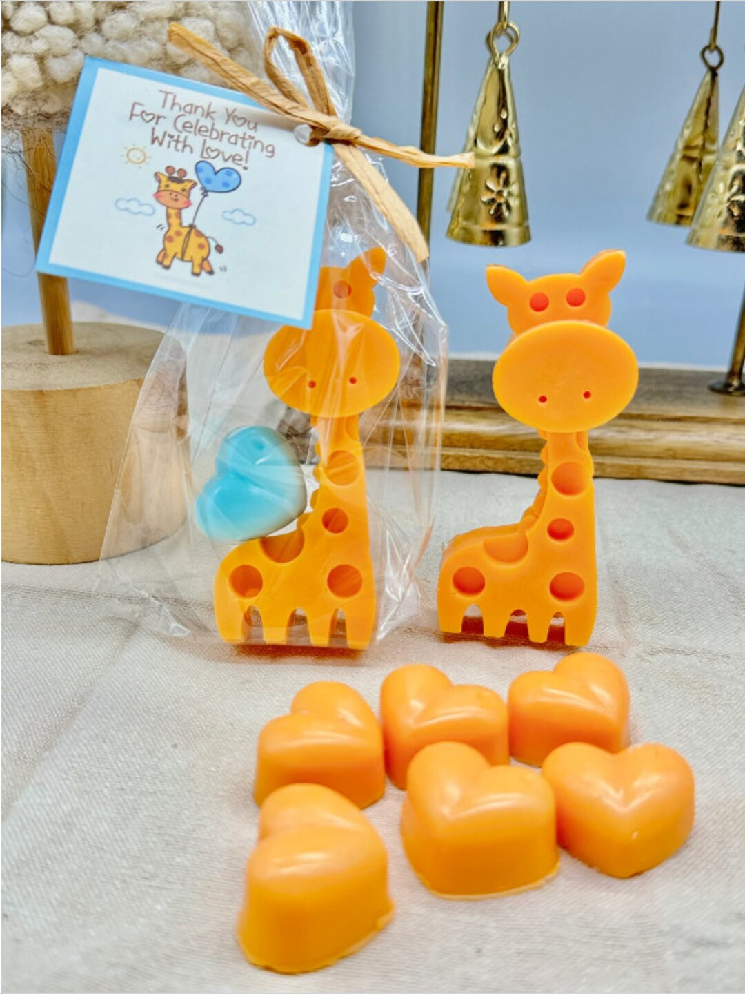 Giraffe Soap Favors: Scented Baby Shower Party Decorations - Etsy