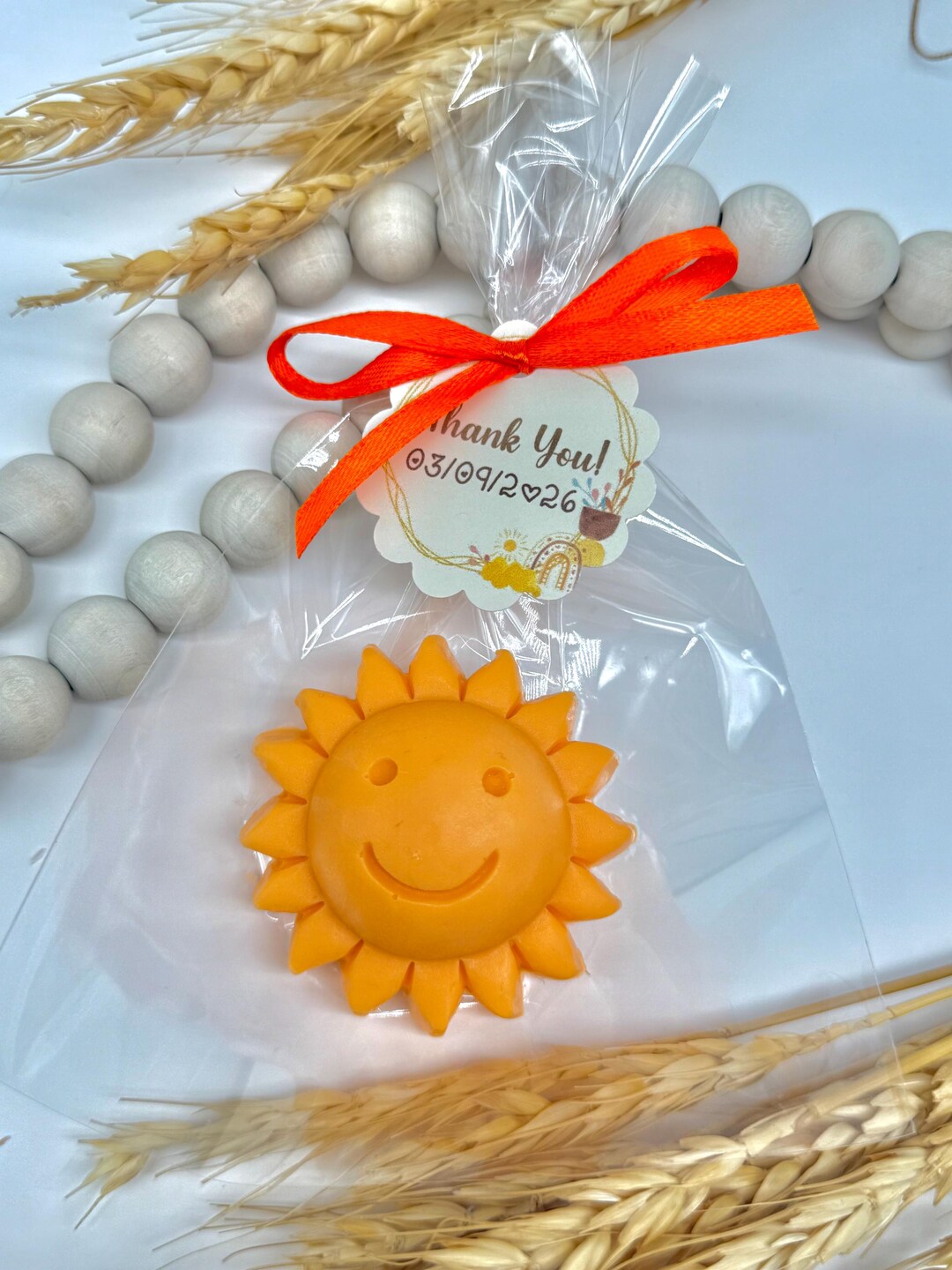 Personalized Sun Soaps Baby Shower Favors, Sun Birthday Party Gift ...