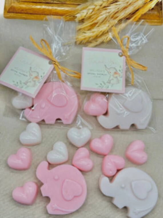 Elephant Baby Shower Soap Favors