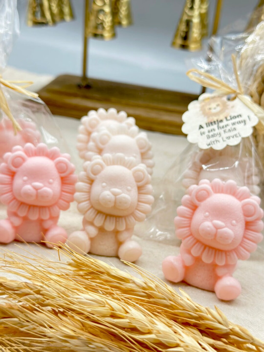 Cute Lion Soap, Safari Baby Shower Favors, Wild One Animals Birthday ...