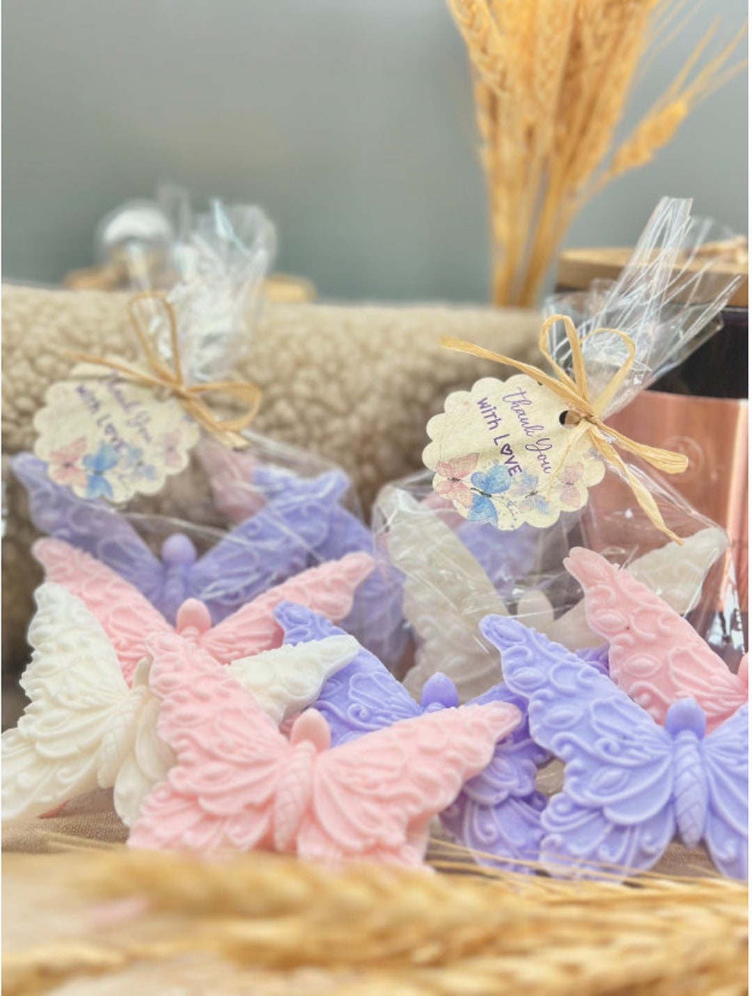 Handmade Butterfly Goat Milk Soap Favors: Bridal & Baby Shower Gifts - Etsy
