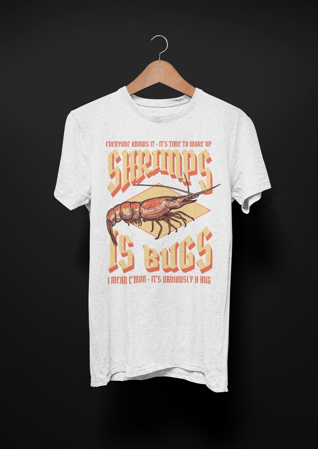 Shrimps is Bugs Shirt, Bugs T-shirt, Aesthetic Clothing, Edgy Outfit ...
