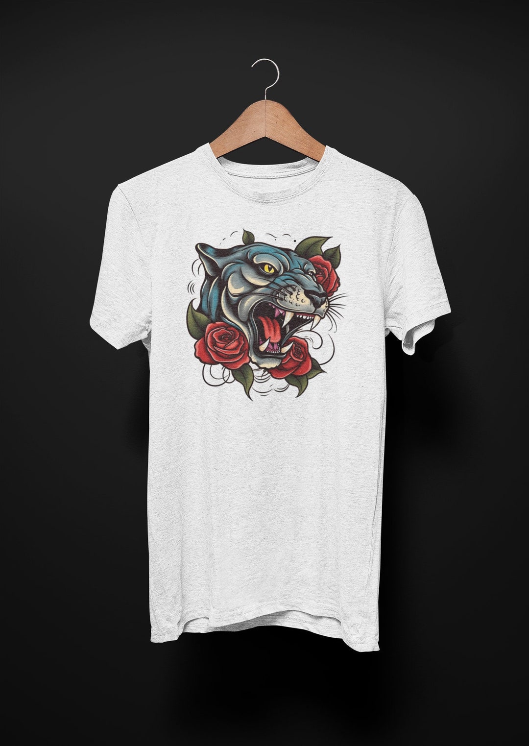 Panther Shirt, Soft Grunge T-shirt, Aesthetic Clothing, Edgy Outfit ...