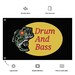DNB Pro Double-sided Rave Flag, Festival Banner, EDM Totem, Camp Flag ...