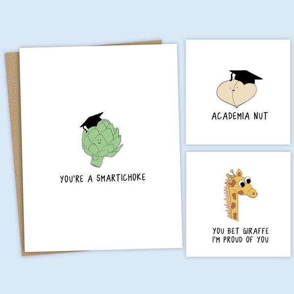 Funny Graduation Card - Etsy