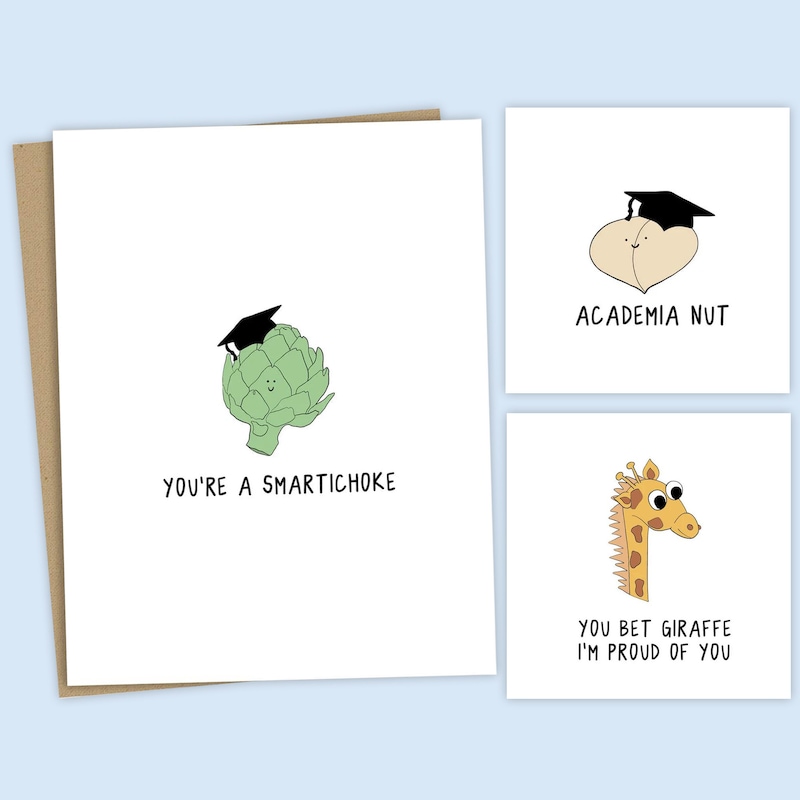 Funny Graduation Card - Etsy