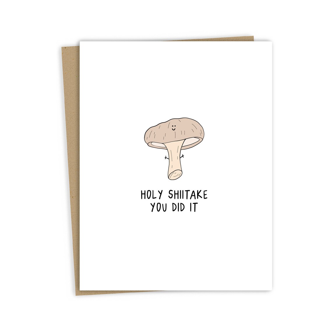 Holy Shiitake Card - Etsy