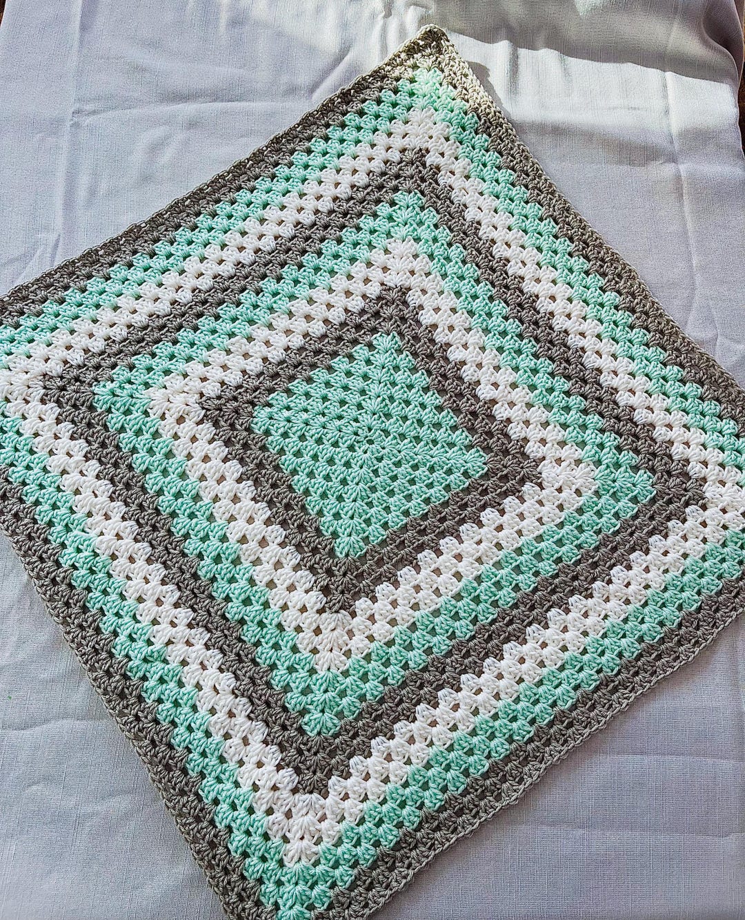 Personalized Blanke, Crochet Afghan, Gift, Personalized Gift, Knit ...
