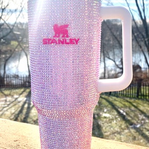 Inspired Stanley Rhinestone Bling, Stanley Tumbler 40oz., BUNDLE ...