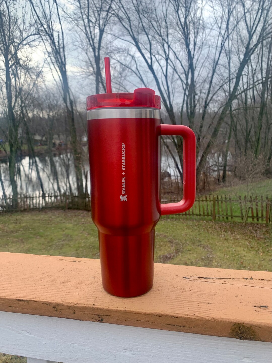 Inspired Stanley Starbucks Holiday Red, BUNDLE, Stanley Tumbler ...