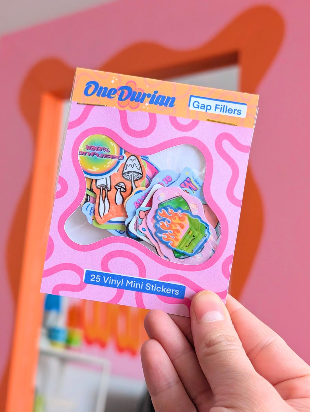Gap Fillers | Mini Vinyl Stickers - Etsy