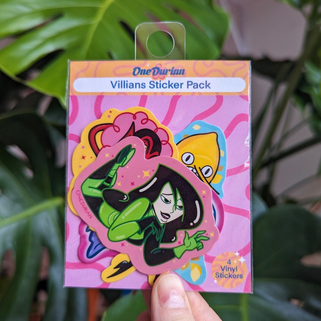 Villains Vinyl Sticker Pack - Etsy