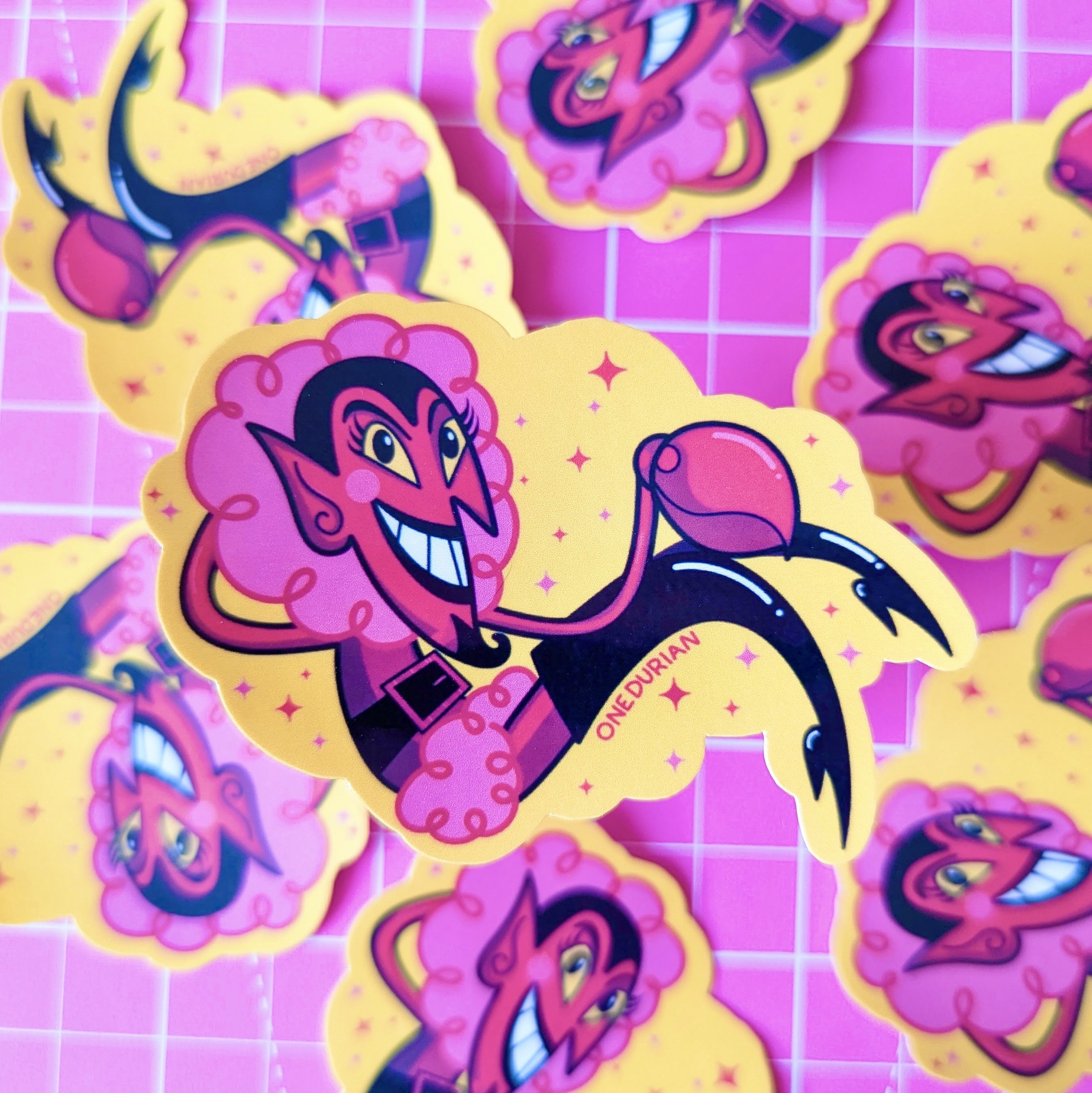 Powerpuff Girls HIM Cartoon Villian | Vinyl Sticker - Etsy