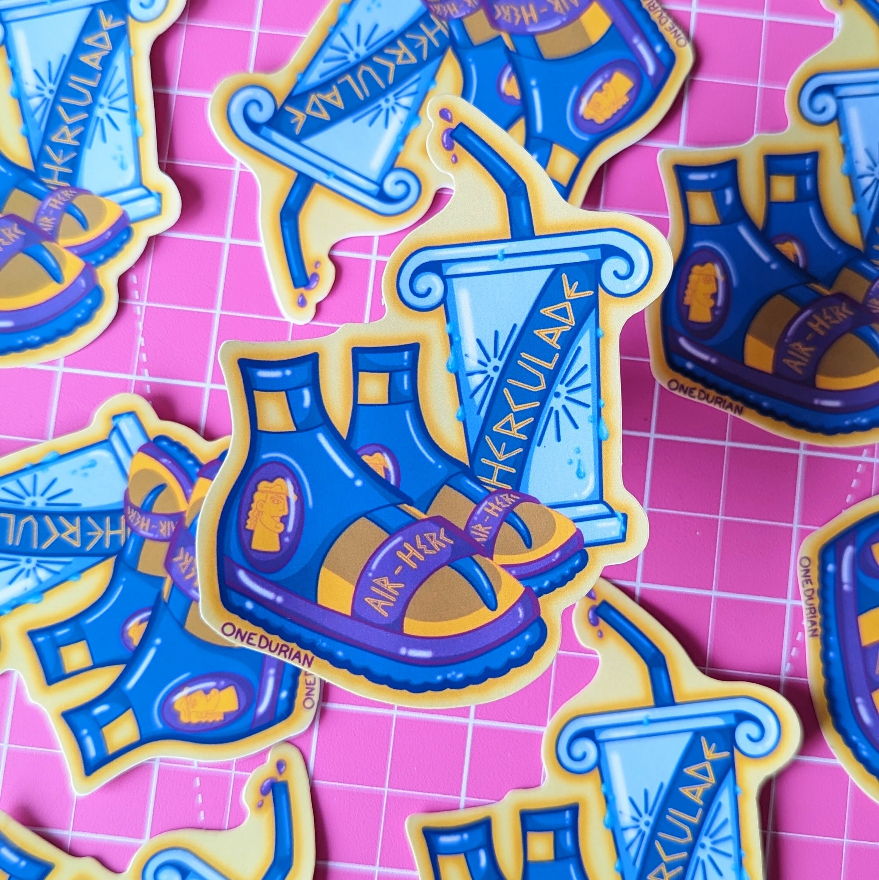 Herc Fan Vinyl Sticker - Etsy