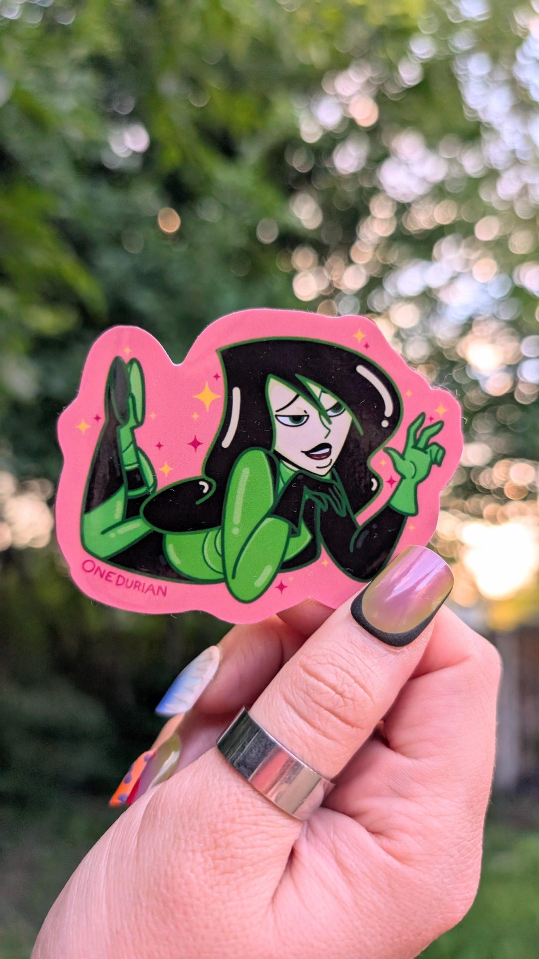 Flirty Shego Cartoon Villian | Vinyl Sticker - Etsy