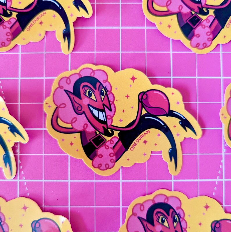 Powerpuff Girls HIM Cartoon Villian | Vinyl Sticker - Etsy