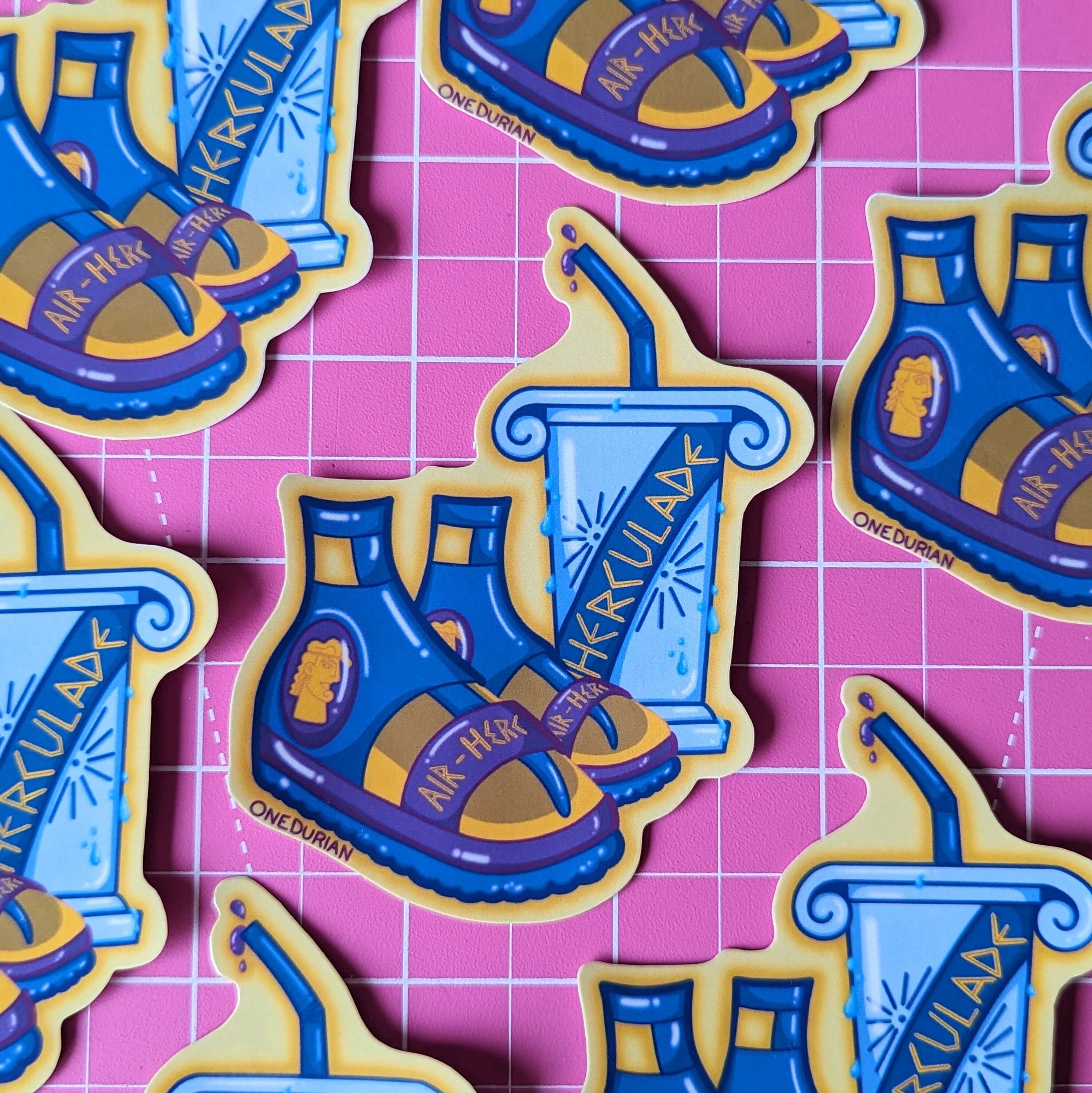 Herc Fan Vinyl Sticker - Etsy