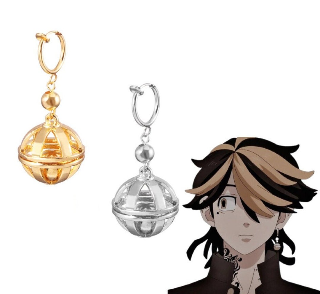 Anime Earrings Cosplay Earrings Anime Jewelry Kazutora - Etsy