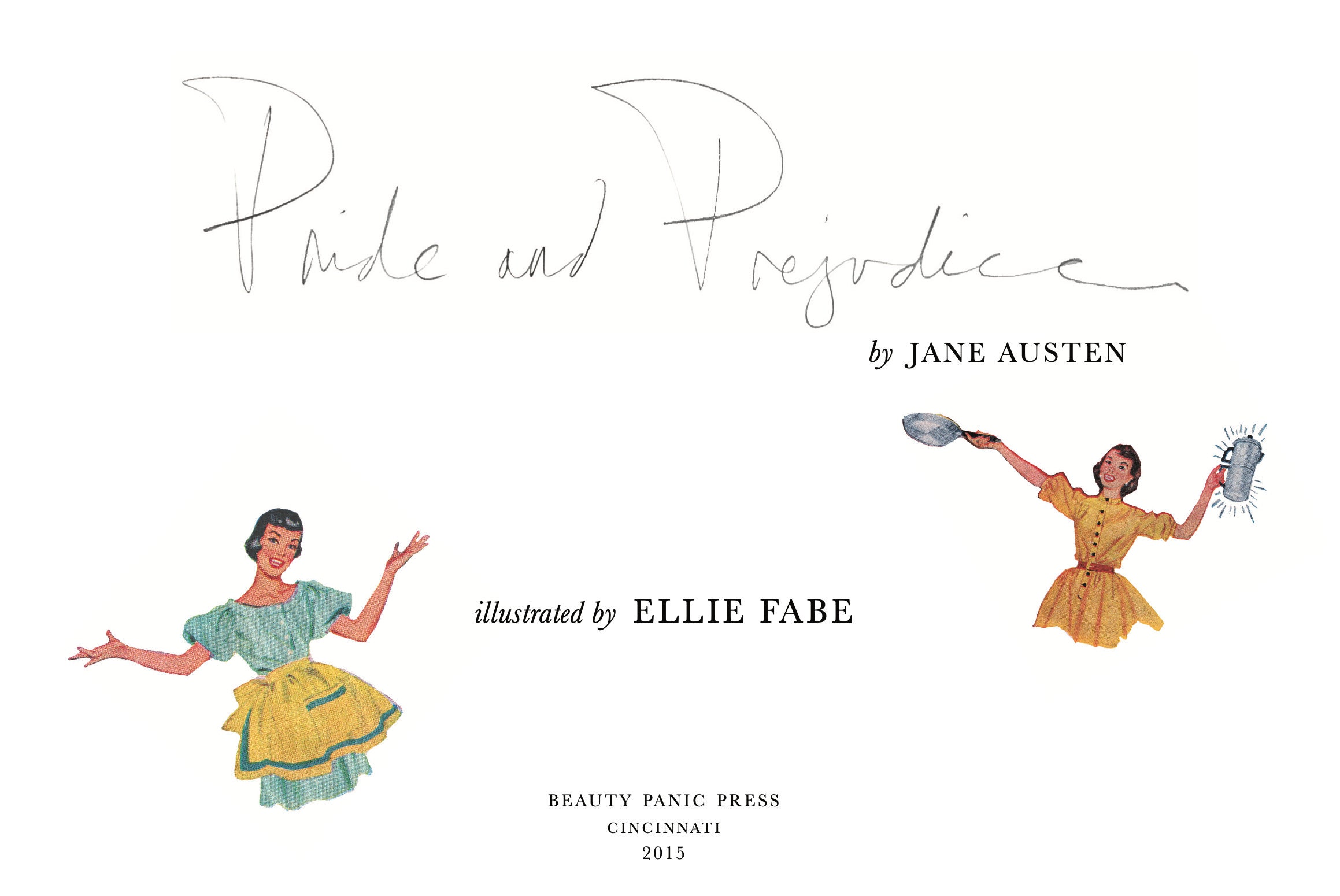 Jane Austen's Pride and Prejudice Illustrated by Ellie Fabe -- BOOK - Etsy