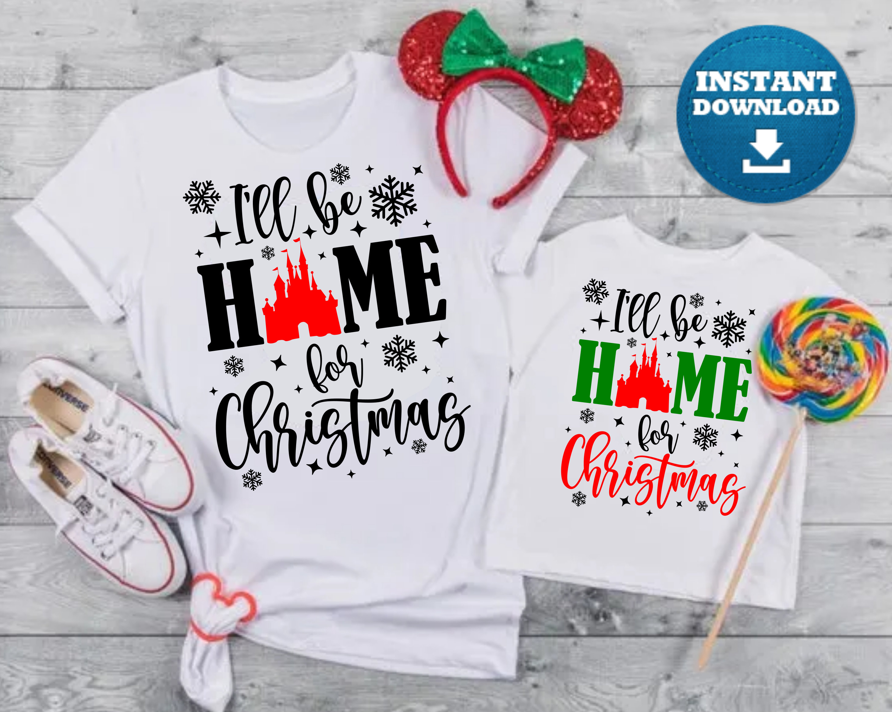 Mickey's Very Merry Christmas Party, SVG Bundle 9 Designs, Christmas ...